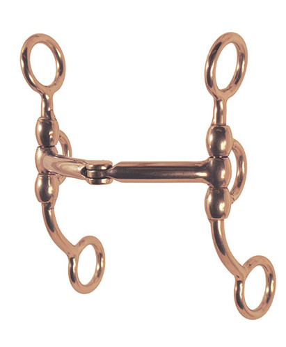 Hinge Argentine Snaffle | Cow Horse Supply