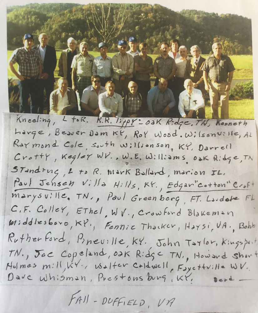 NSCA GROUP PHOTO DUFFIELD VA 1985? | NSCA