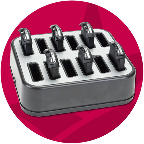 PAR® Drive Thru Headset Battery Charger G5, 12-slot | MCM Wireless