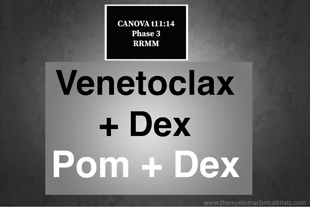 Canova Trial - Multiple Myeloma Clinical Trials