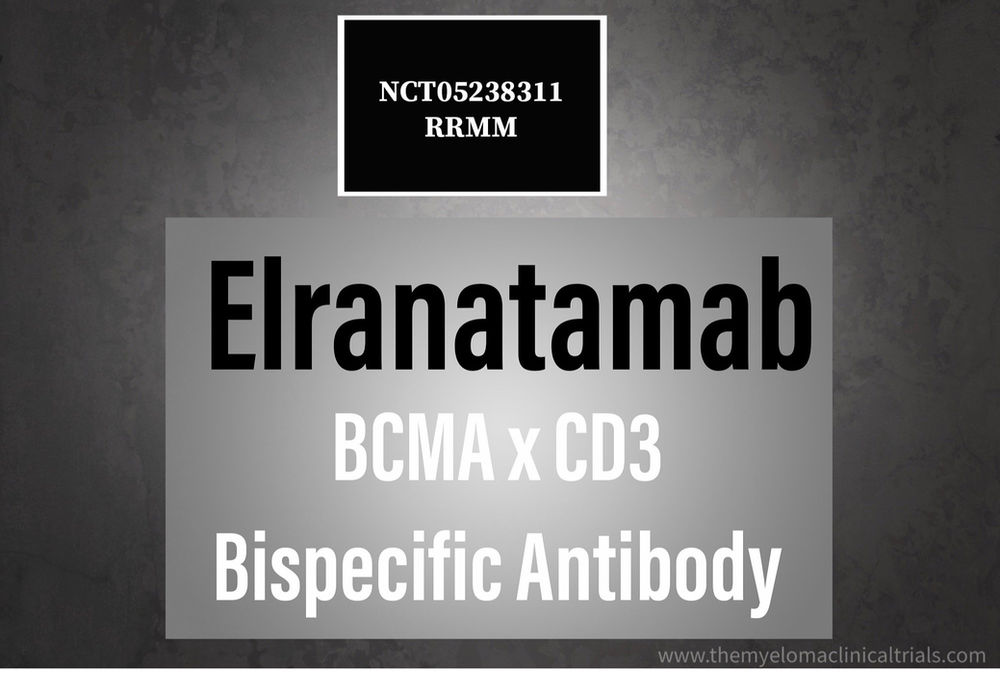 Elranatamab - Single-patient Expanded Access - Multiple Myeloma ...