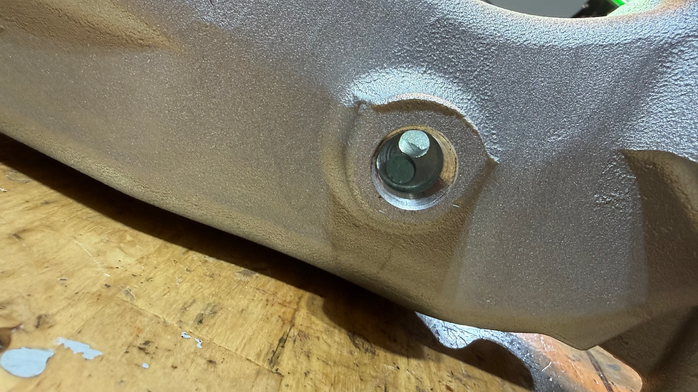 Brand New 1957 Four Barrel Aluminum Intake Manifold for the Y Block!