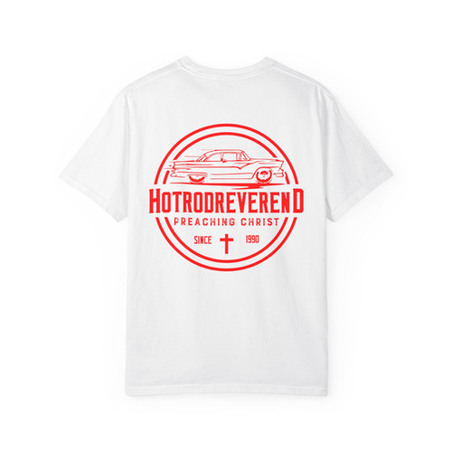 Hot Reverend T-Shirt, Assorted Colors, Red Logo | hotrodreverend