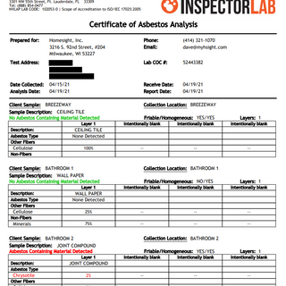 SAMPLE REPORTS | Homesight, Inc
