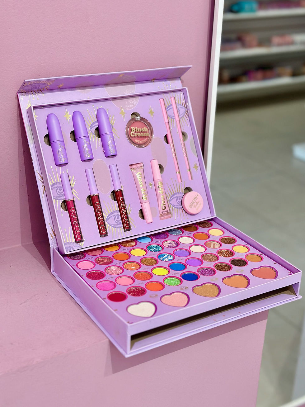 Paleta Kevin y Coco 50 sombras | Maquillaje BU