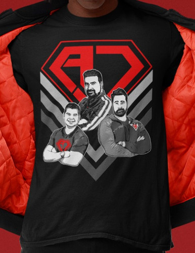 AJSA - Trio T-Shirt | Rogues Apparel