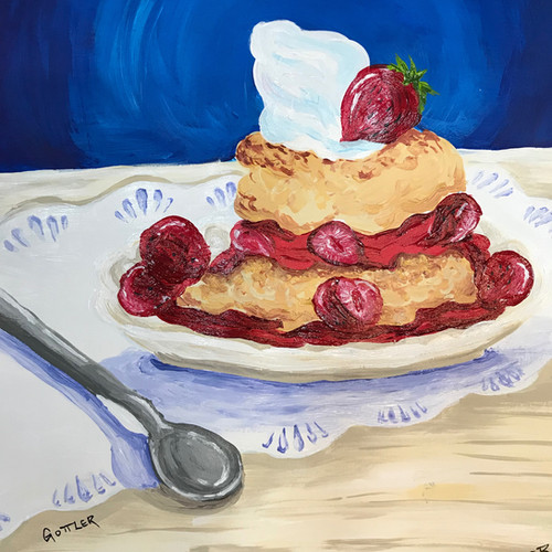 Strawberry Shortcake Painting Tutorial | The Painted Toad