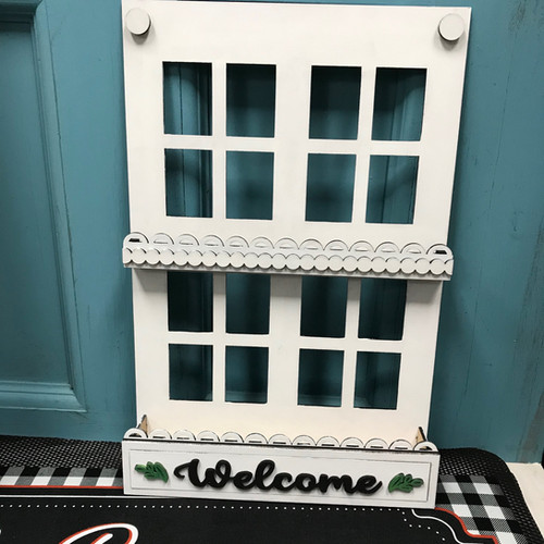 Rustic Window Display Unit | The Painted Toad