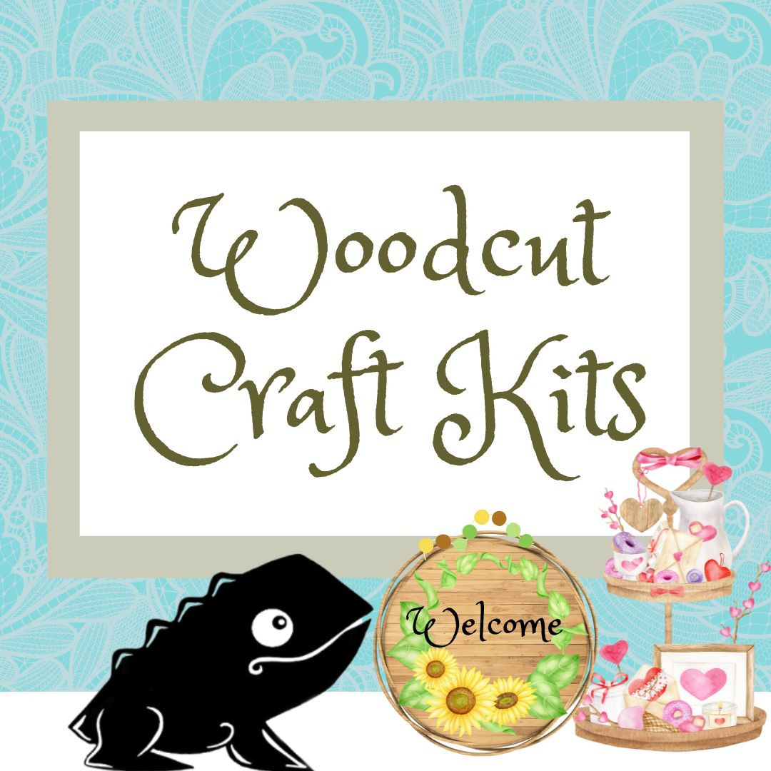 Woodcut Craft Kits | The Painted Toad
