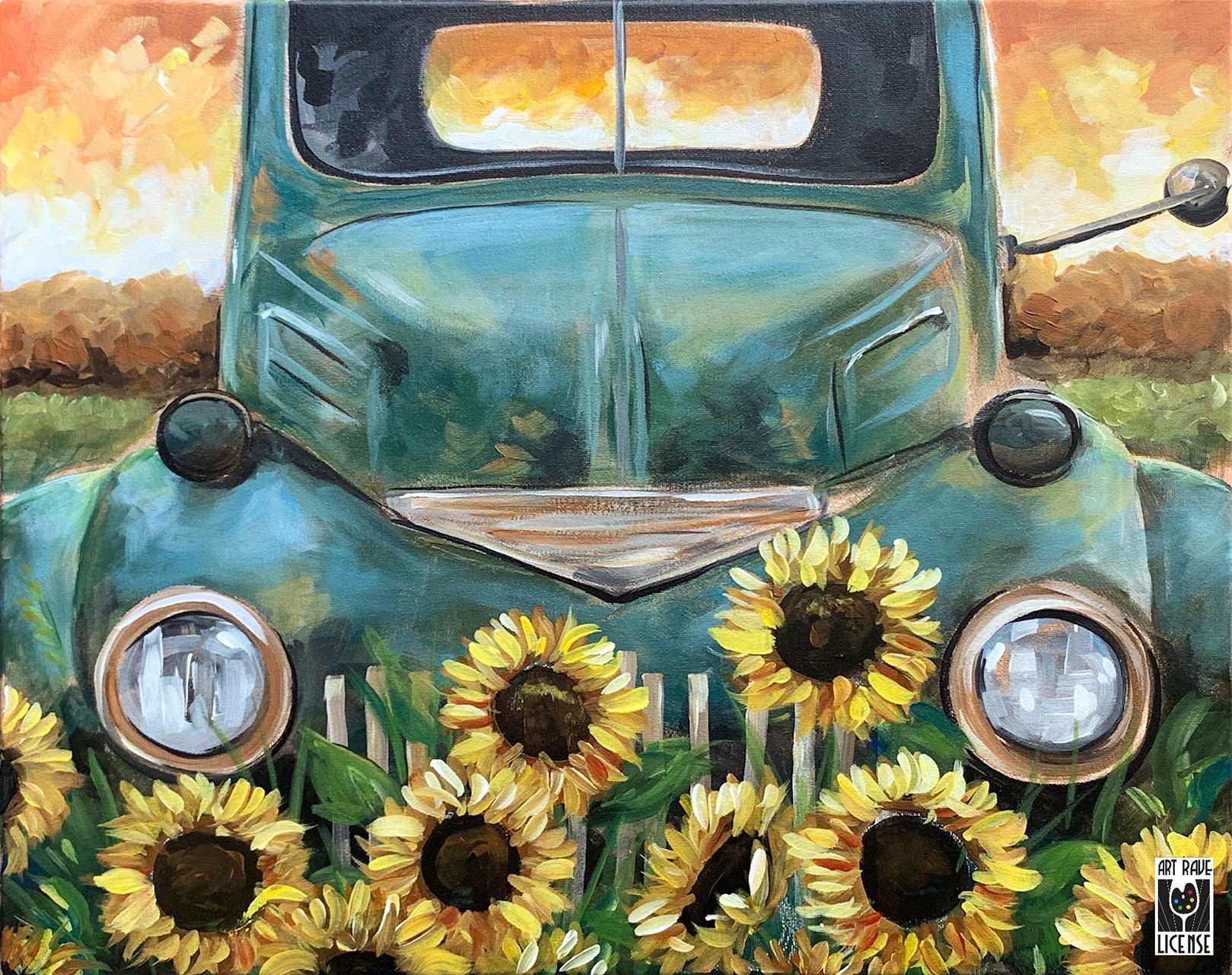 Hello Sunshine Truck | The Painted Toad