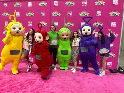 The Teletubbies slay at DragCon UK! | Teletubbies