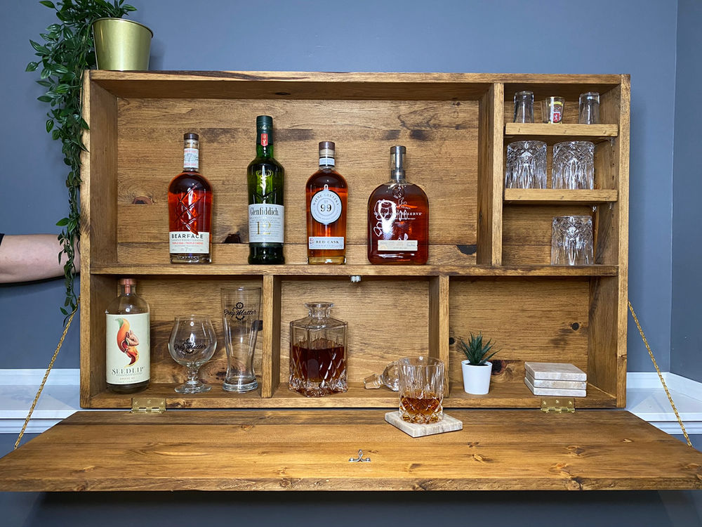 Murphy Bar - $450; Optional Top Shelf $70