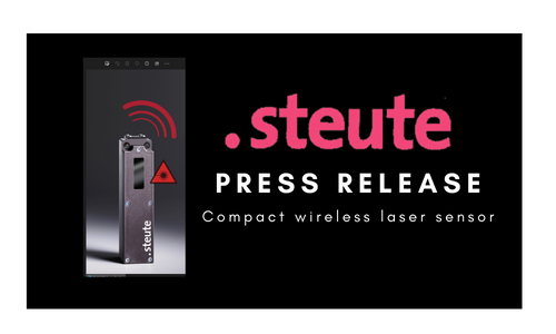 steute Press release of the Compact Wireless Laser Sensor