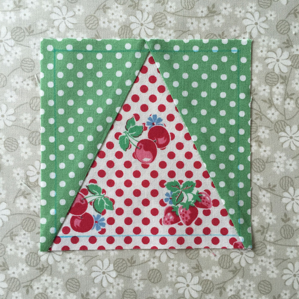 Triangle in a Square Block...