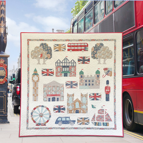 London Town Sampler Pattern Book | CakeStand Quilts