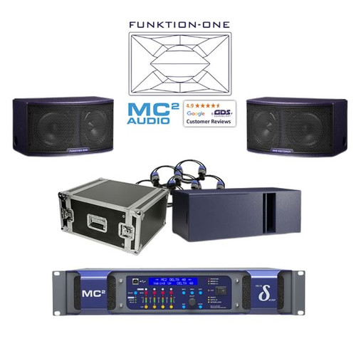 Funktion One F55, MB112, Mc2 Delta 40 DSP PA System | GDS Sound & Light