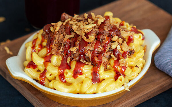 Mac + Cheese For All, BBQ Pulled Pork Mac