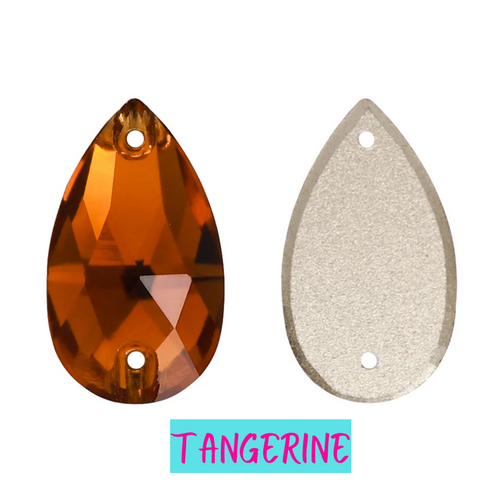 Tangerine Pear | Royal Rhinestones