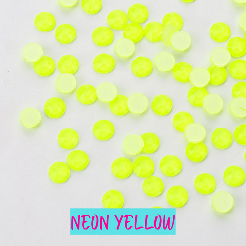 Neon Yellow 16 Cut | Royal Rhinestones