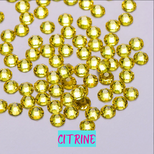 Citrine 16 Cut | Royal Rhinestones