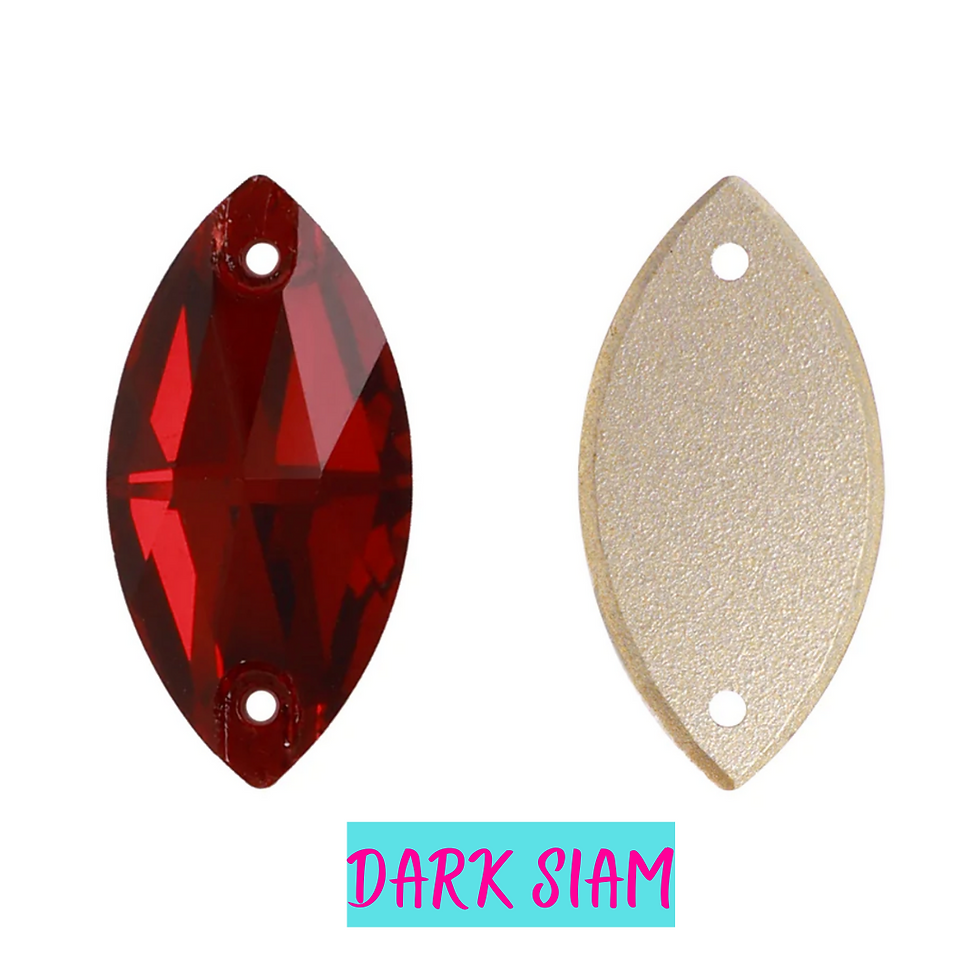 Navette Rhinestone Shapes | Royal Rhinestones | Texas, USA