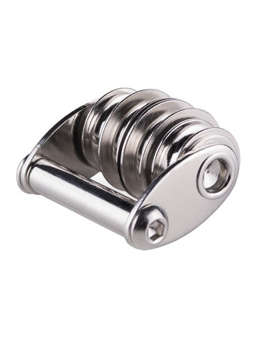 Downhaul Tack Pulley Stainless Steel for Windsurf Sail 4 Rollers ...