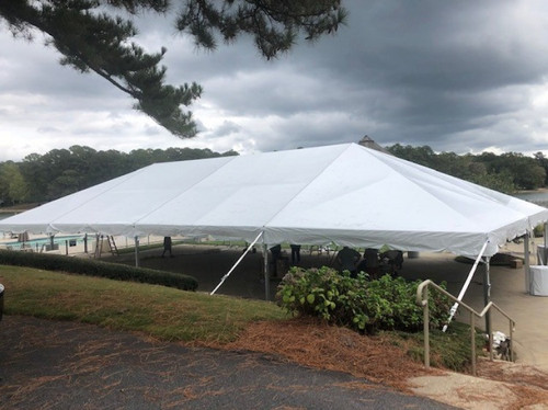 40ft. X 80ft. Frame Tent configuration | Your Event Store