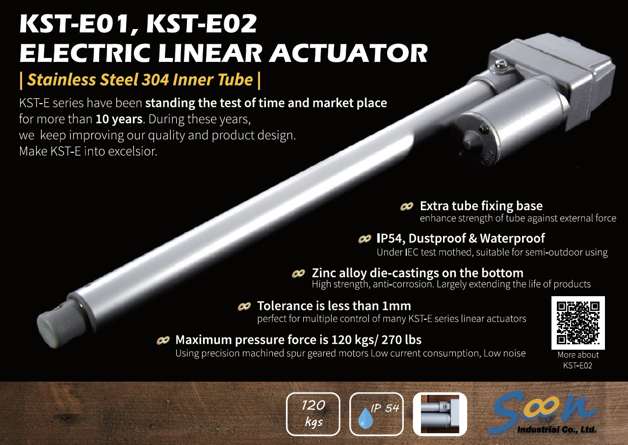 Linear Acturator KST-E01 | Soon Industrial