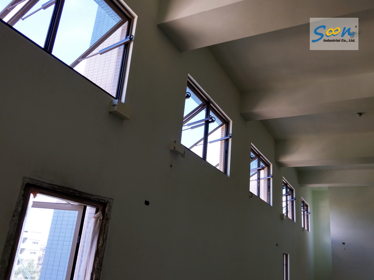 Window actuator for various buildings | Soon Industrial Co., Ltd.