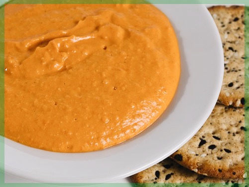 Roasted Red Pepper Hummus | Chary Produce