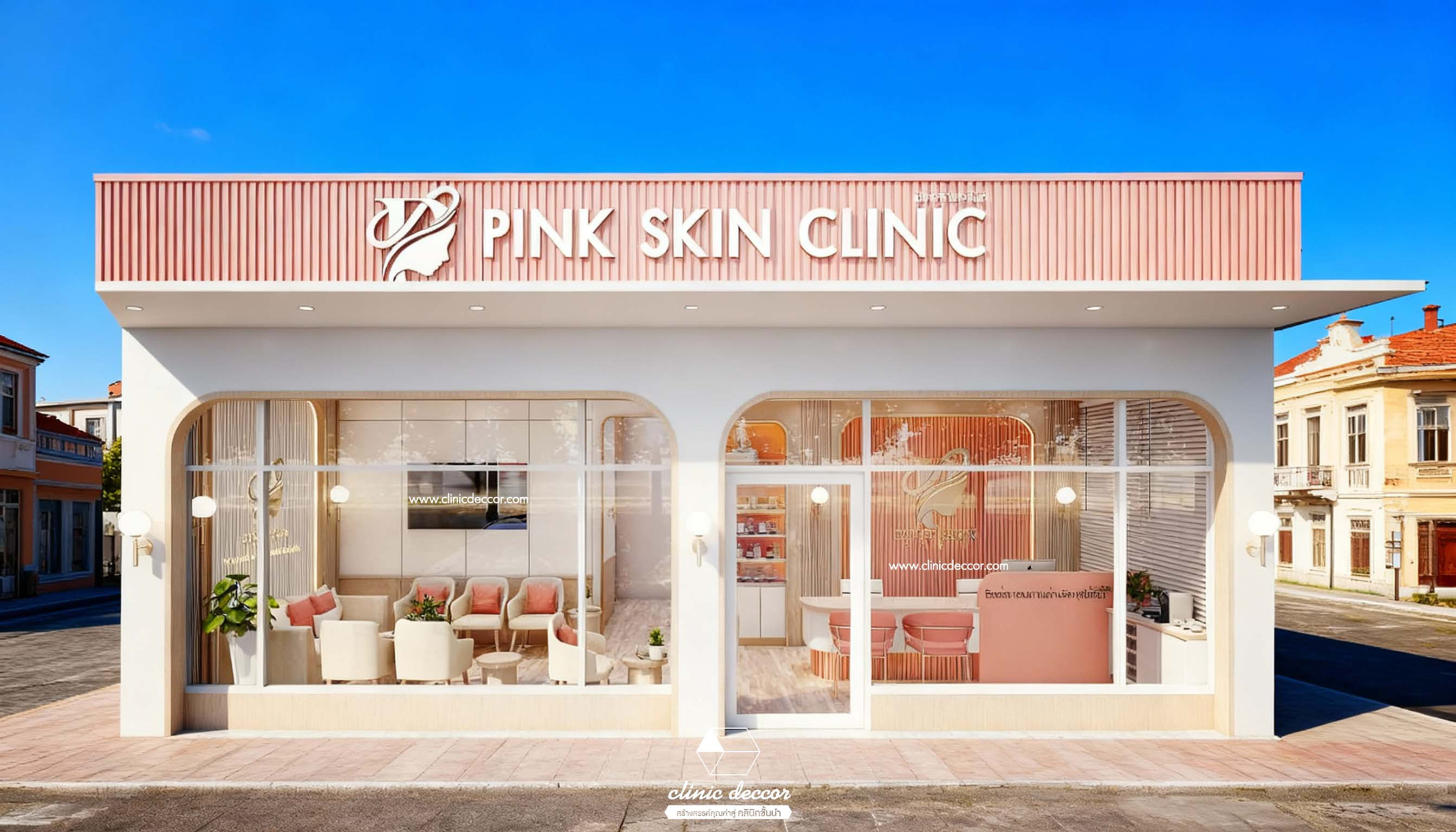 Pink Skin Clinic | CLINICDECCOR