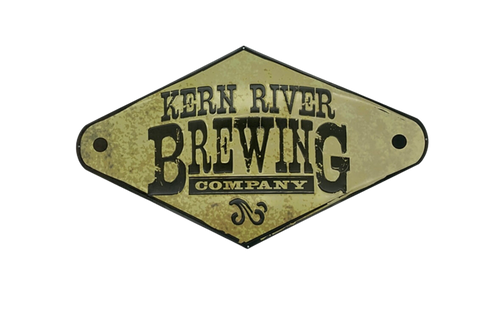 Tin logo sign 24"x14" | Kern River Brewing