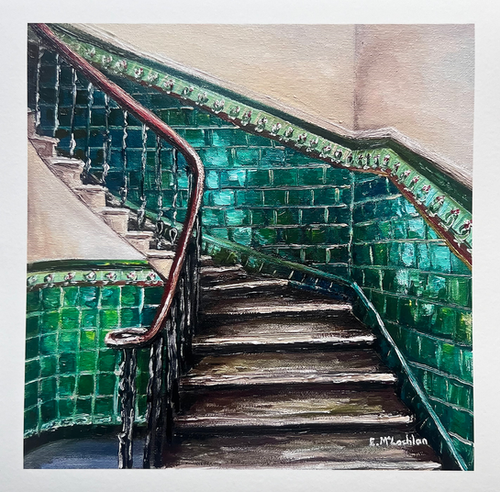 Tenement Tiles (Print) | EMclachlanArt