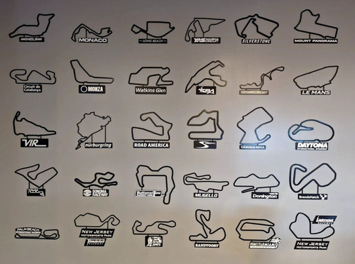 Race Tracks Wall Art | Hause of Ghüle