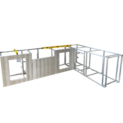 The L Shape outdoor kitchen frame Design | Aluma Tech Outdoor