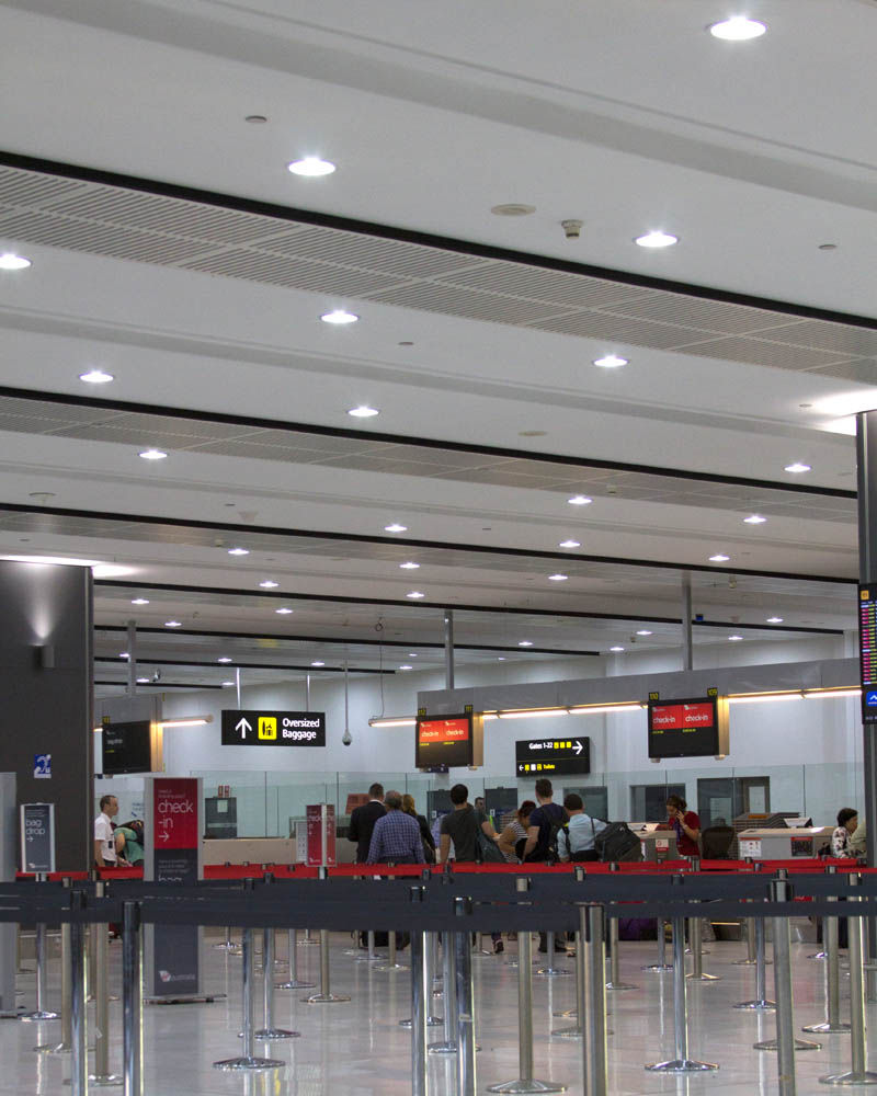 Virgin Terminal Melbourne Airport | SeerLED Lighting