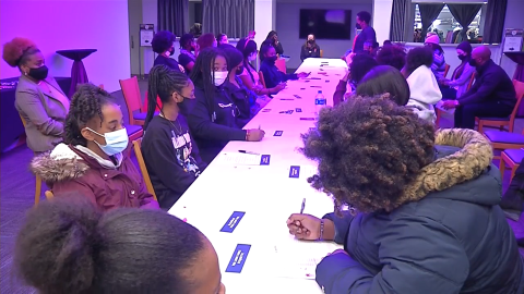 Confident Girls Mentoring Program hosts long table talks