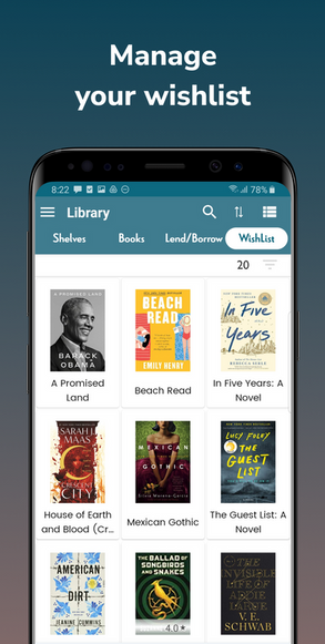 Handy Library - Book Organizer app