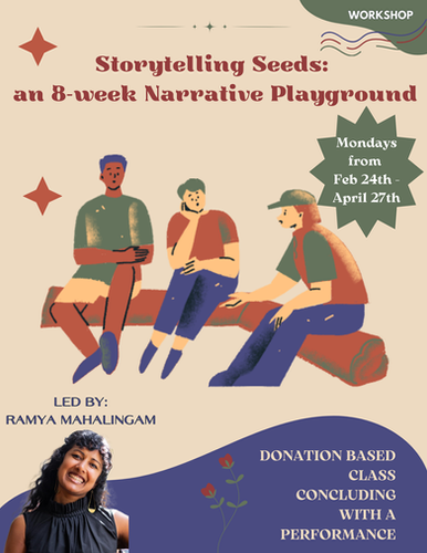 Storytelling Seeds: An 8-week Narrative Playground | Provocation Theatre