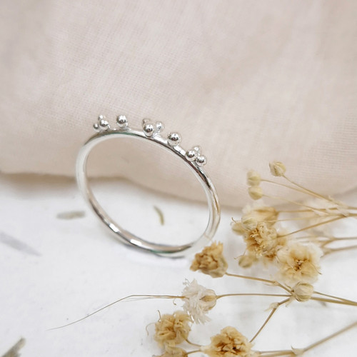 Bulla Stacker Ring | Mooi Jewellery