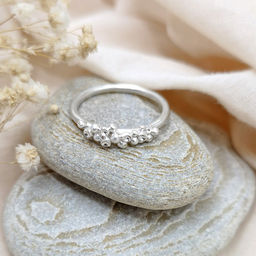 Barnacle Stacker Ring | Mooi Jewellery
