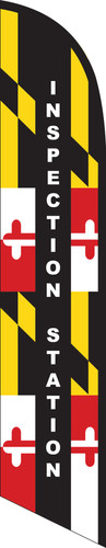 Maryland Inspection Station Flag | AUTO PRINTSTOP