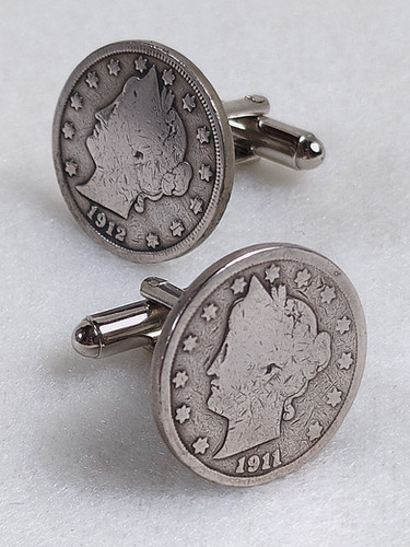 Liberty Nickel Cufflinks | Leavitt & Peirce