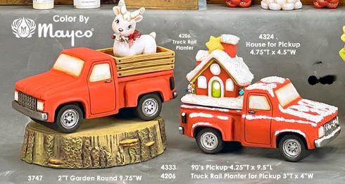 1990 Pick up Truck | Top Notch Ceramics