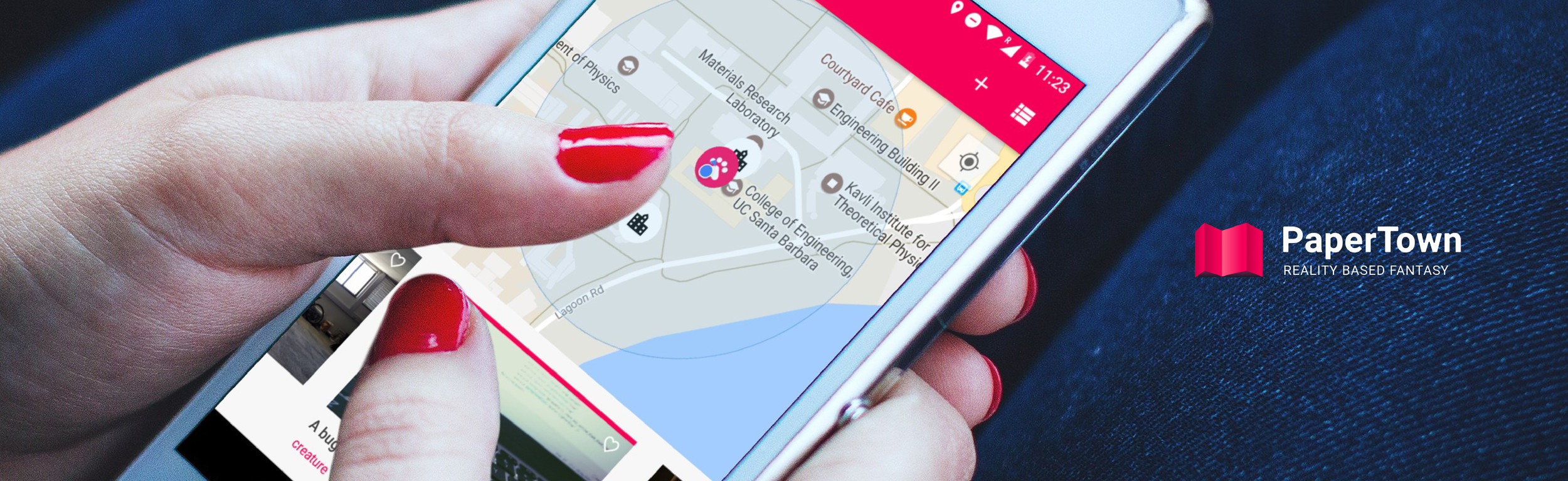 PaperTown | Location-based story sharing