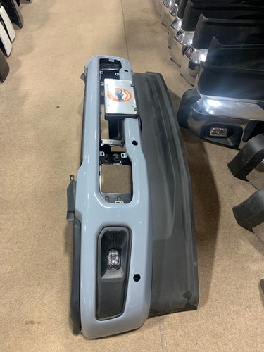 2023-25 Glacier Gray front Super Duty oem bumper with fog and sensor ...