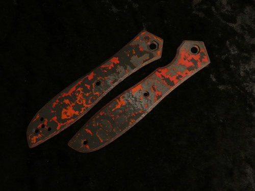 ZT 0640 Lava Flow Carbon Fiber Custom Overlays | Sharp Dressed Knives