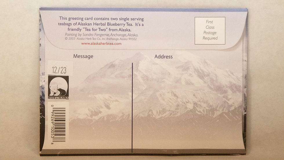 Alaska Tea For Two - Blueberry | Coal Point Seafood