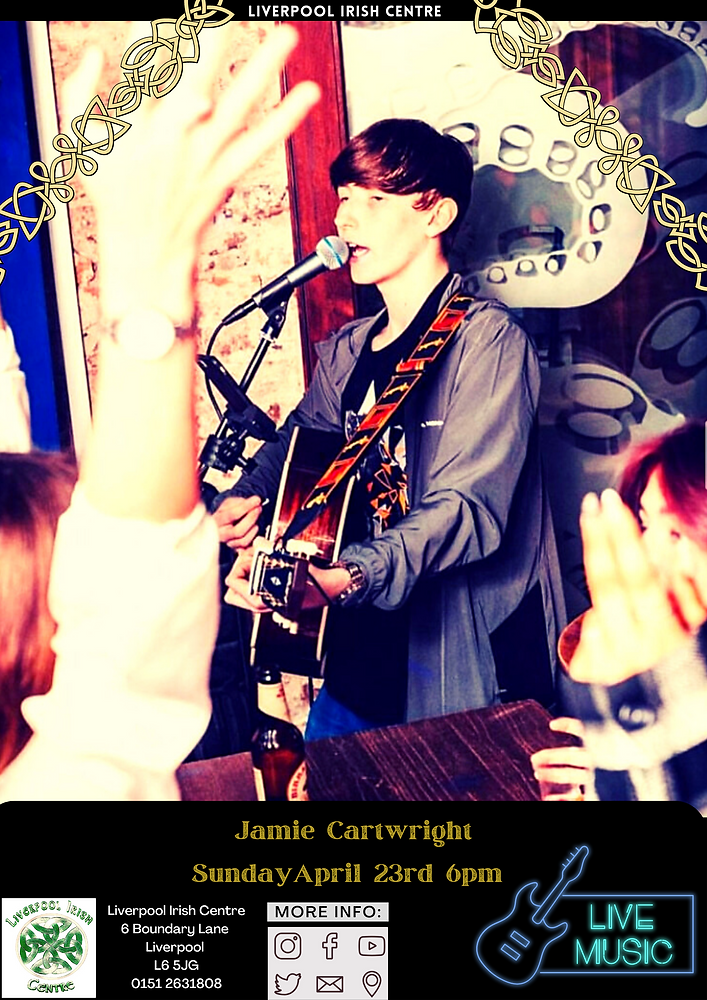 Jamie Cartwright Live