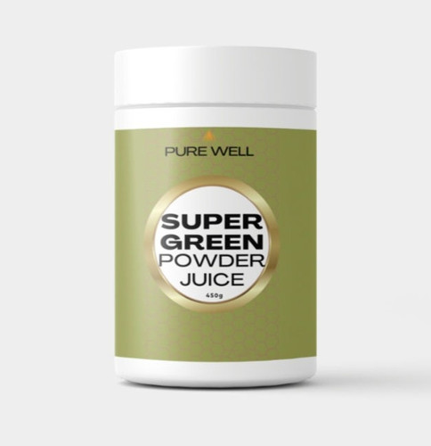 SUPER GREEN Powder Juice | Pure Well Nutrition